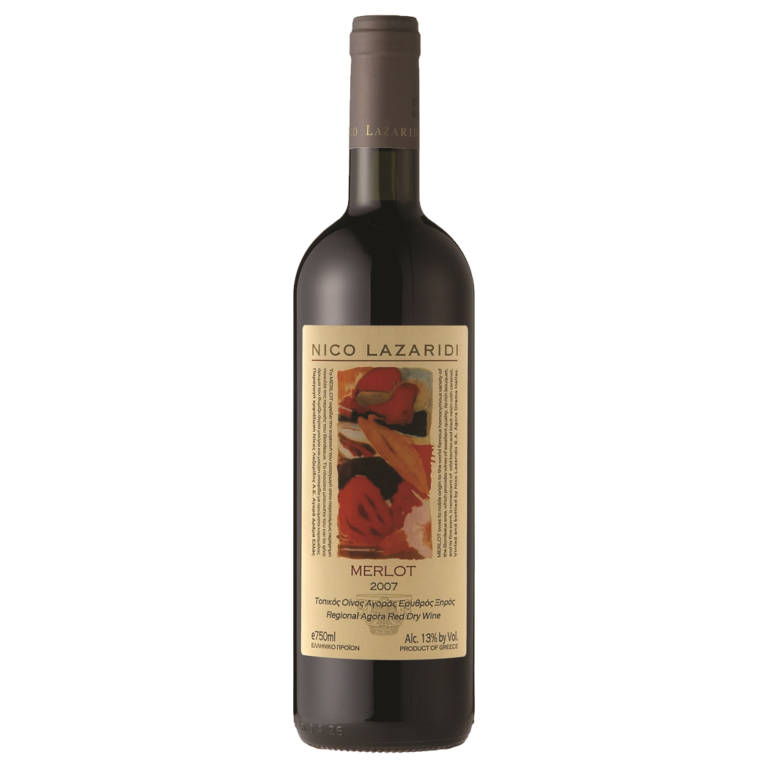 Merlot Nico Lazaridi Ερυθρό 2007, 0.75Lt | The Wine Zoo